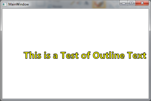 Wpf Text Outline Font Codeproject