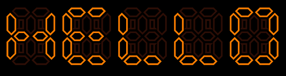 Sixteen Segment Display With The Html5 Canvas Codeproject