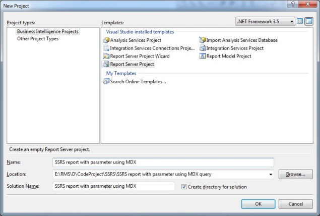 Ssrs Report With Single And Multi Selection Parameter Using Mdx Query Codeproject