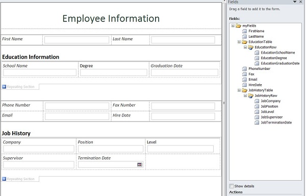 Dynamically Create, Populate and Submit an InfoPath Form to a ... Dynamically Create, Populate and Submit an InfoPath Form to a ...