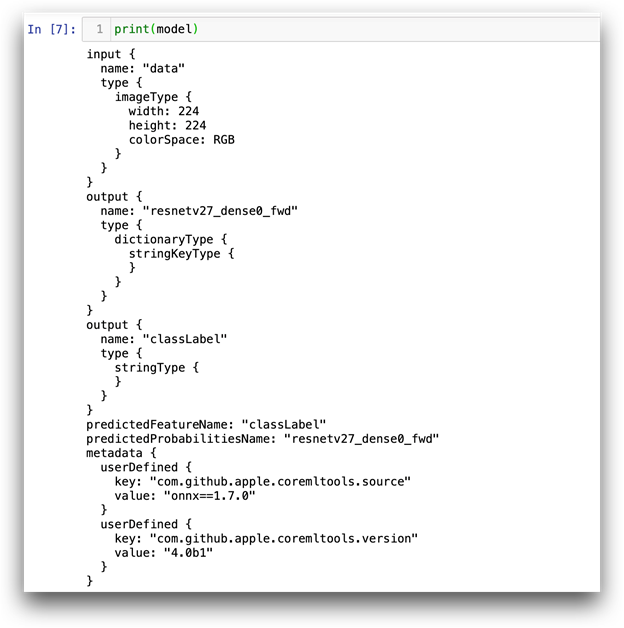 Converting Onnx Image Classification Models To Core Ml Codeproject