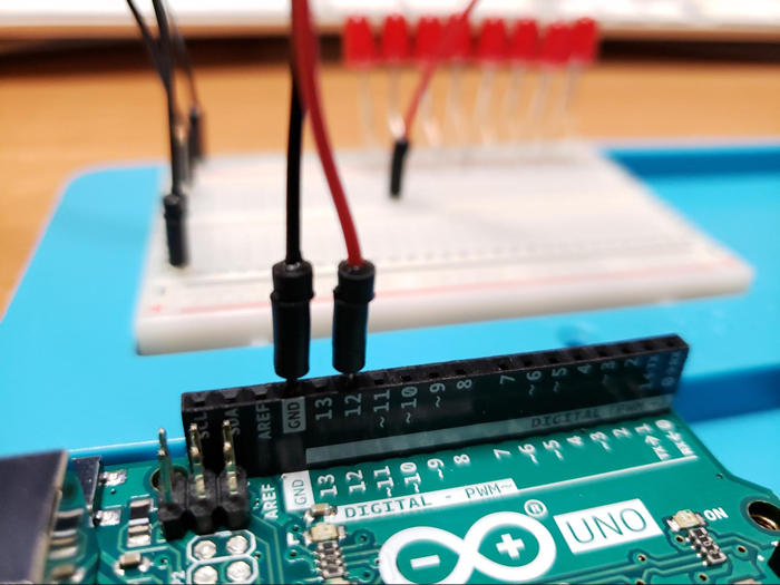 Connecting An Arduino To A Breadboard To Light Up Leds Codeproject