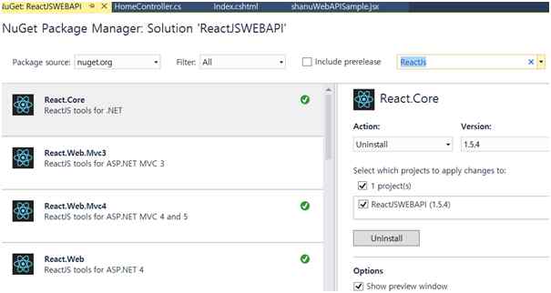 Getting Started With Reactjs Using Mvc And Wcf Rest Codeproject