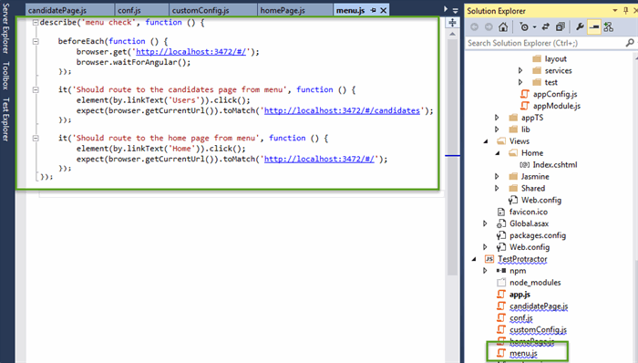 Introduction Of Protractor For Angularjs Application Codeproject