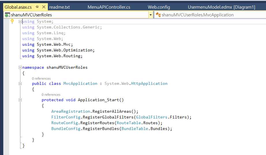 Aspnet Mvc User Role Base Menu Management Using Web Api And Angularjs Codeproject