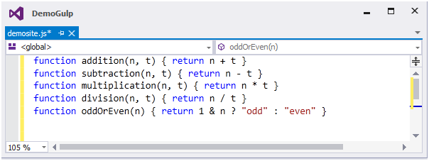 How To Use Gulp With Aspnet Core Mvc Codeproject