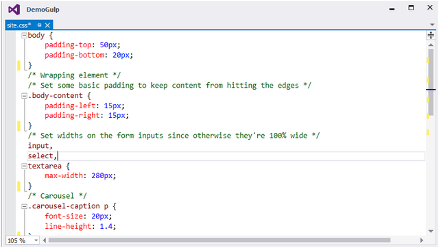 How To Use Gulp With Aspnet Core Mvc Codeproject