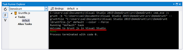 How To Use Grunt With Aspnet Core Mvc Codeproject