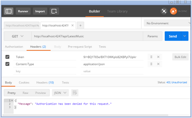 Securing Aspnet Web Api Using Custom Token Based Authentication Codeproject