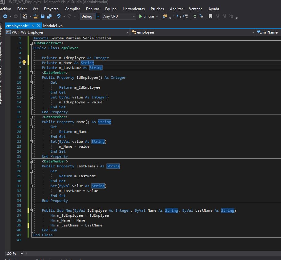 How To Create A Wcf Webservice In Vbnet Codeproject