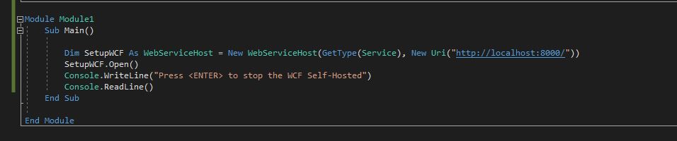 How To Create A Wcf Webservice In Vbnet Codeproject
