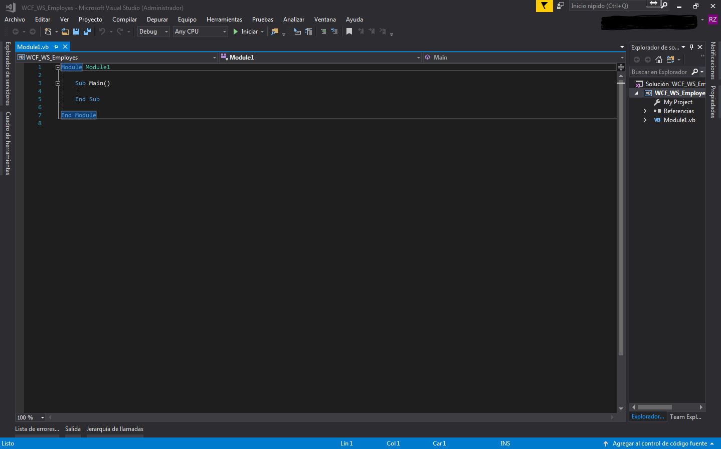 How To Create A Wcf Webservice In Vbnet Codeproject