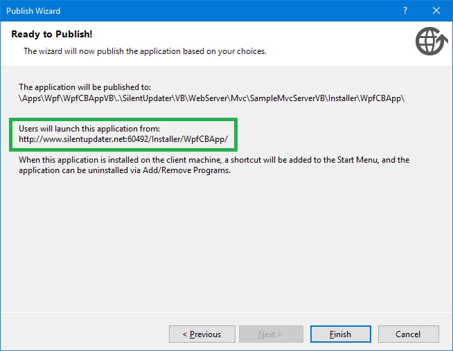 Silent Clickonce Installer For Winform And Wpf In C And Vb Codeproject