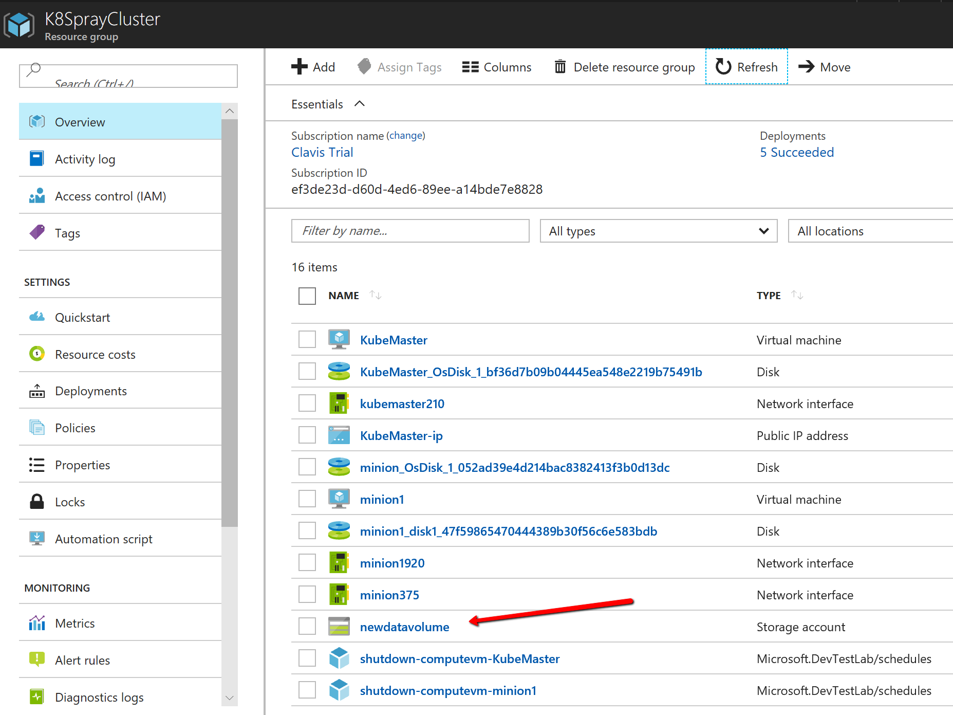 Deploy Persistent Storage On Azure With Kubernetes Codeproject