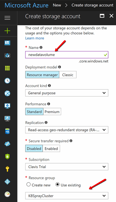 Deploy Persistent Storage On Azure With Kubernetes Codeproject