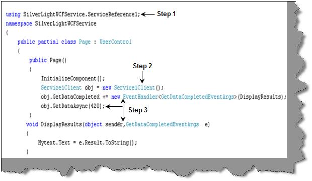 4 Simple Steps To Consume Wcf Service Using Silverlight Codeproject