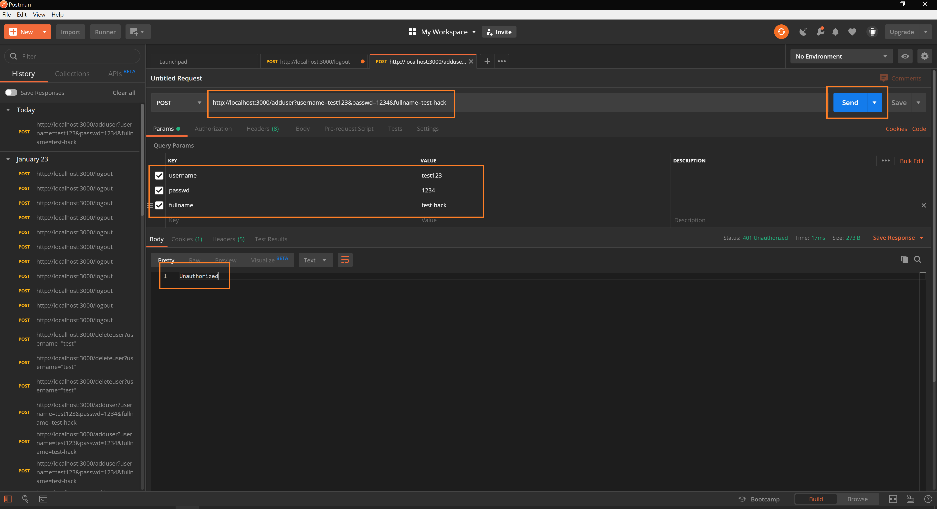 A Nodejs Web Application Security Using Passport Express Sessions Json Web Tokens Angularjs