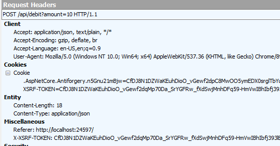 Preventing Csrf Attacks Using Aspnet Core Javascript And Angular Codeproject