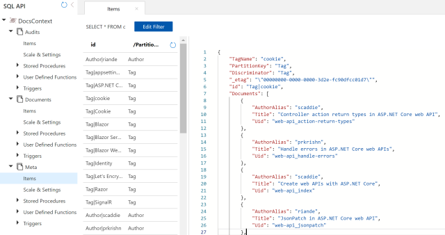 Azure Cosmos Db With Ef Core On Blazor Server Codeproject