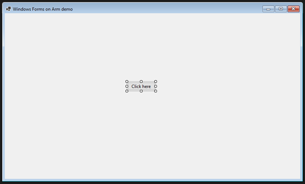 Building A Native Windows On Arm App With Winforms Codeproject