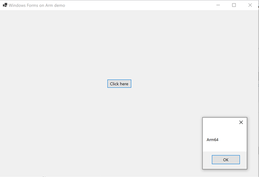 Building A Native Windows On Arm App With Winforms Codeproject