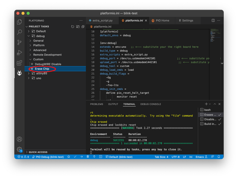 Debugging An Arduino Project With Gdb On Classic Attiny And Small Atmega Mcus Codeproject