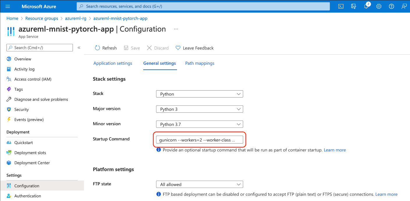 Deploying Models At Scale On Azure Part 2 Deploying And Scaling Pytorch Models Codeproject