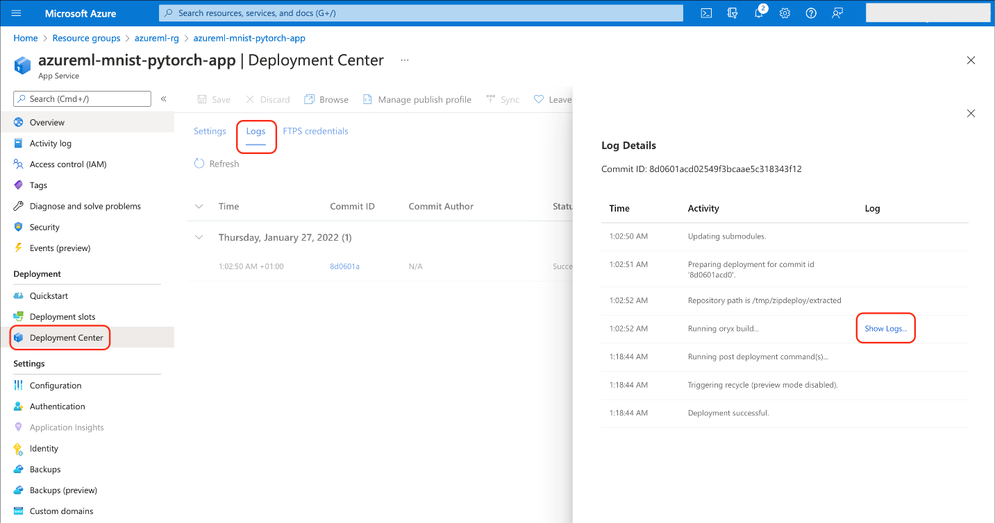 Deploying Models At Scale On Azure Part 2 Deploying And Scaling Pytorch Models Codeproject