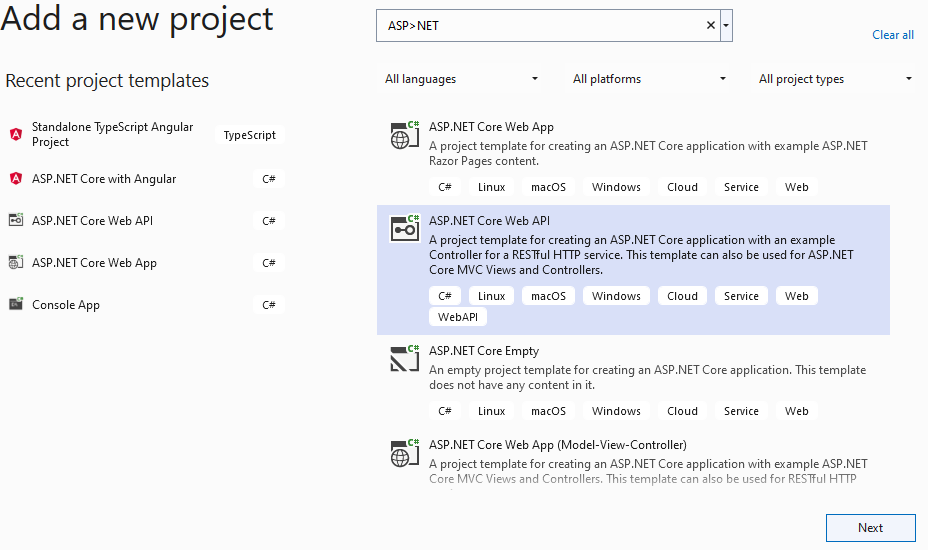 Easy To Learn Net 60 And Angular Getting Started Angular Standalone Template Part 2
