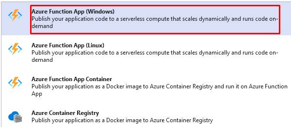Debugging Azure Functions Codeproject