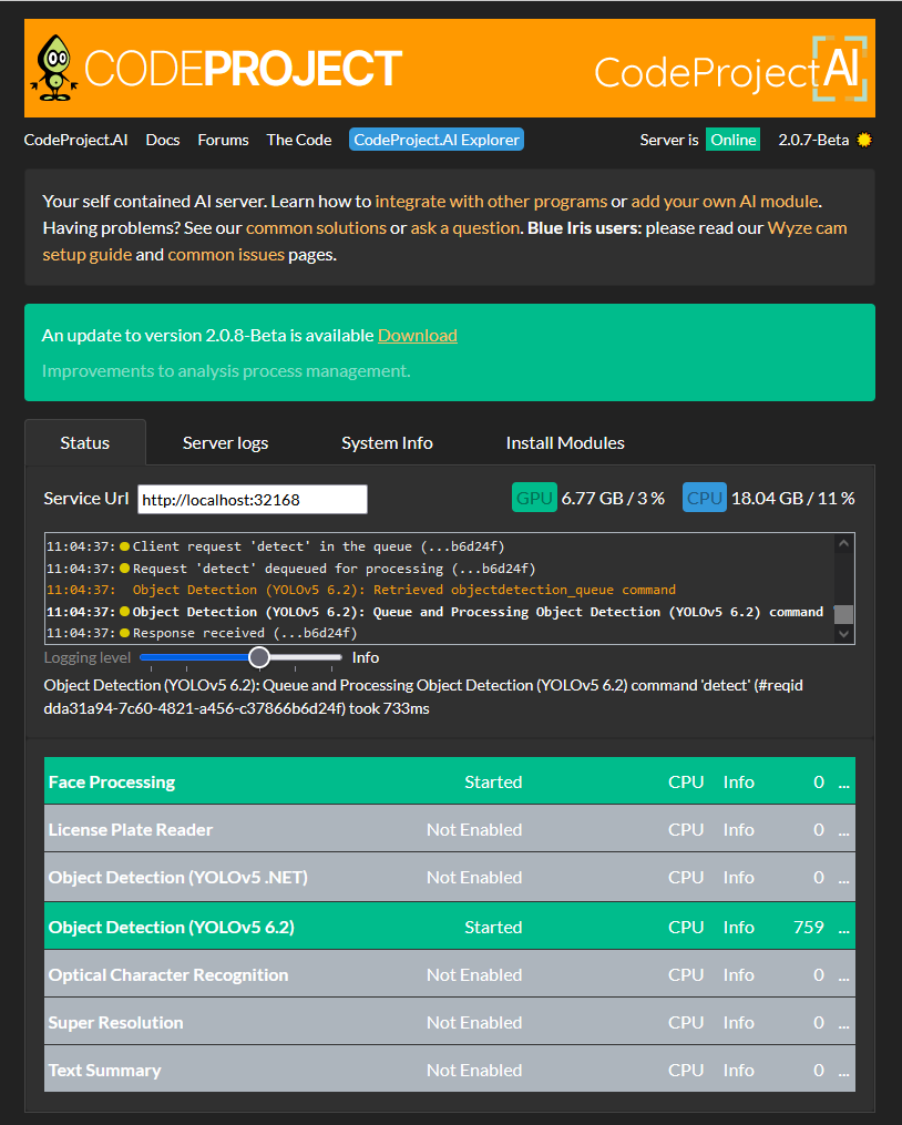 Person Detection With Codeproject Ai Server And Home Assistant Codeproject