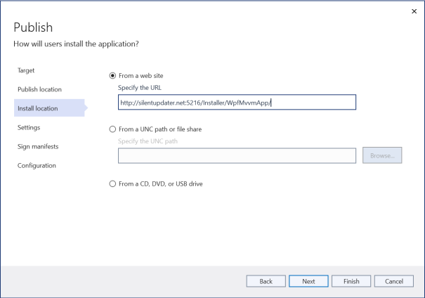 Net Silent Clickonce Installer For Winform And Wpf In C And Vb Codeproject