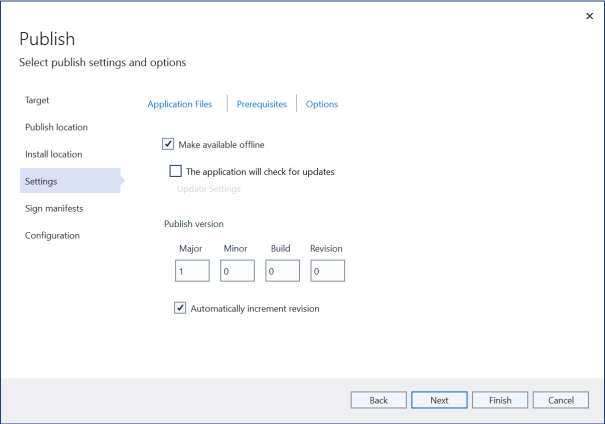 Net Silent Clickonce Installer For Winform And Wpf In C And Vb Codeproject