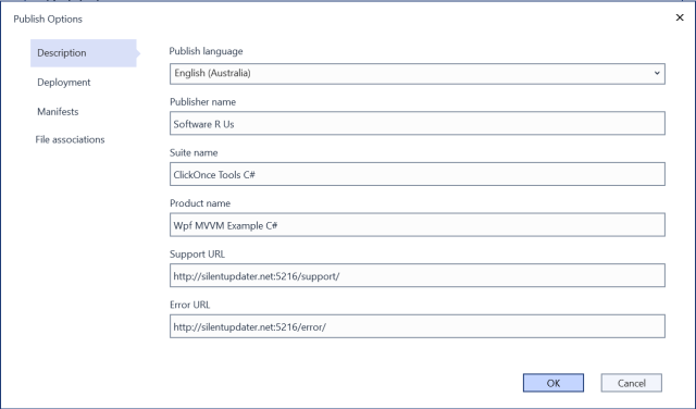 Net Silent Clickonce Installer For Winform And Wpf In C And Vb Codeproject