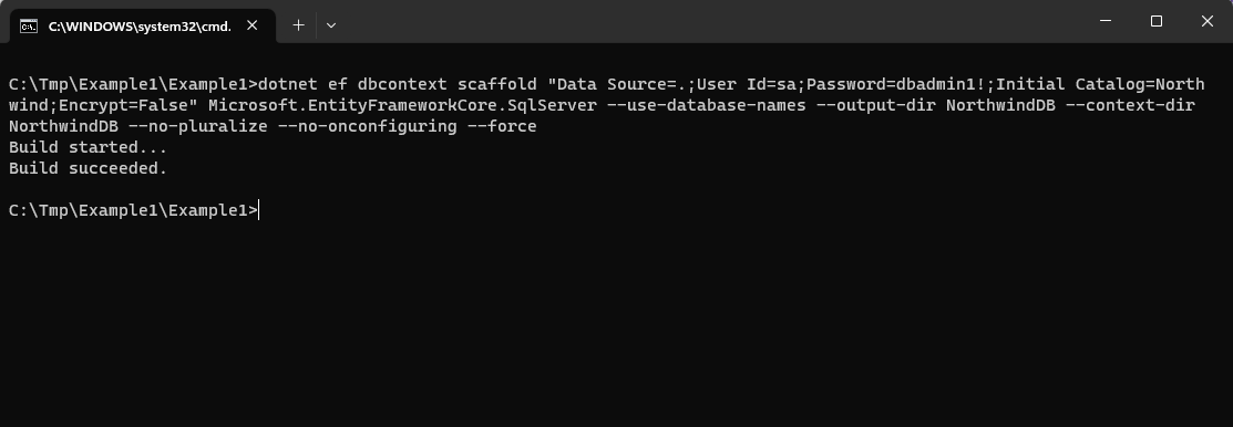 Entity Framework 7 Database First Using Cli Codeproject