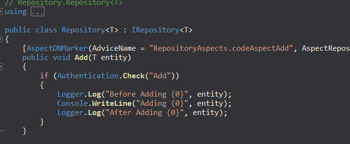 Aspect Oriented Programming On Net Framework With Aspectdn Codeproject