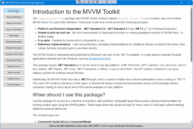 Blazingmvvm Blazor Server Webassembly And Hybrid Using Mvvm Community Toolkit Codeproject