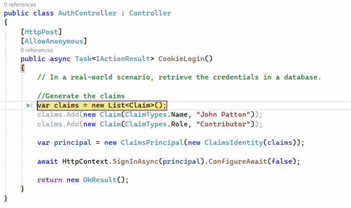 Understanding Authentication In Blazor And Aspnet Core Codeproject
