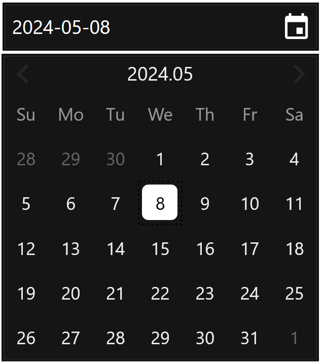 Enhancing Wpf Datepicker Issues And Solutions Via Smartdate Customcontrol Codeproject