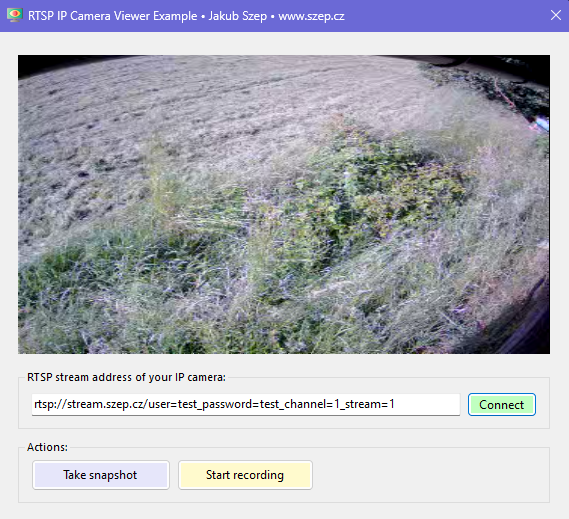 C Winform Rtsp Ip Camera Viewer Codeproject