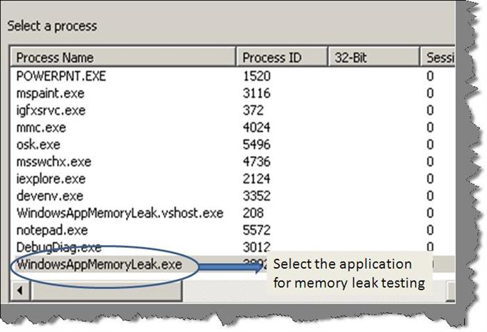 Best Practices No 5 Detecting Net Application Memory Leaks Codeproject