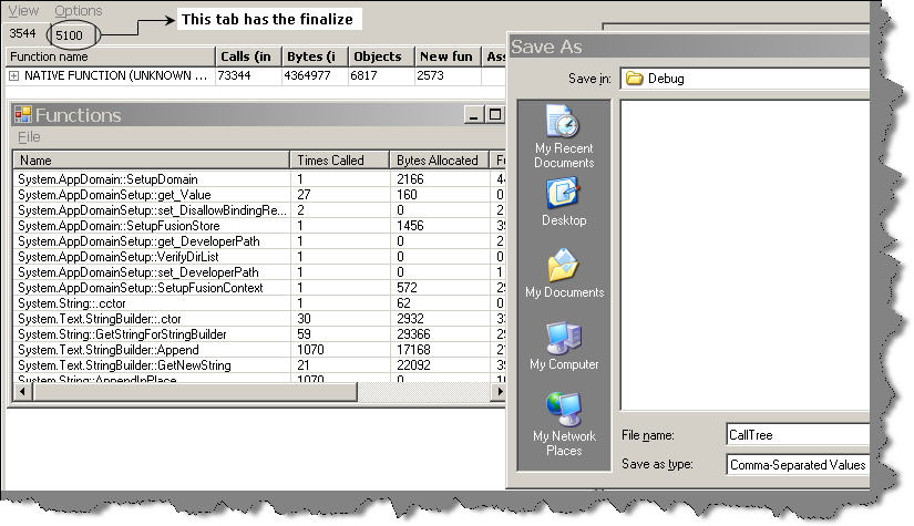 Net Best Practice No 1 Detecting High Memory Consuming Functions In Net Code Codeproject