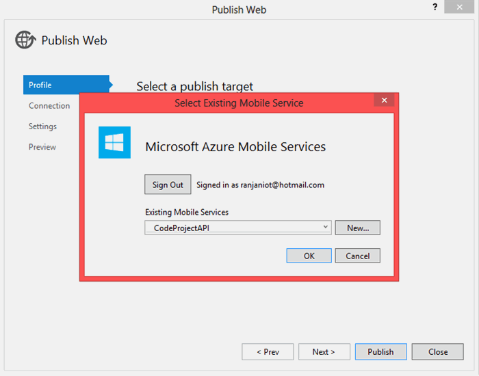 Using Codeproject Api In Azure Mobile Scheduled Jobs Codeproject