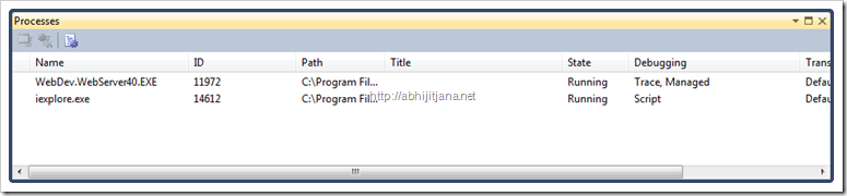 Jscript Debugger Unable To Attach The Process Another Debugger Might Be Attached To The