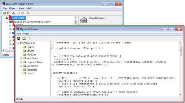 How To Use Net C Com Objects In Plain C Codeproject