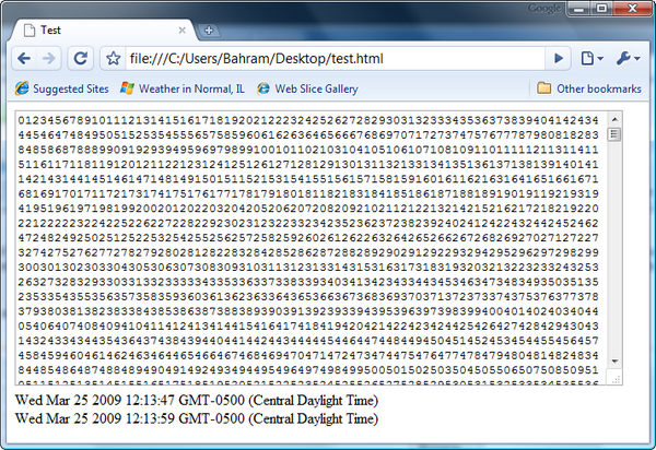 Simple Browser Iteration Test Codeproject