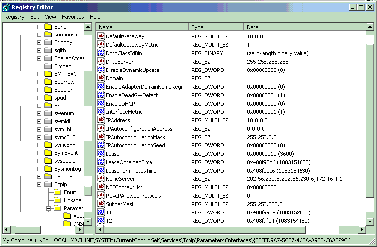 Programmatically Changing IP address, Domain Name Server and Gateways ... Programmatically Changing IP address, Domain Name Server and Gateways ...