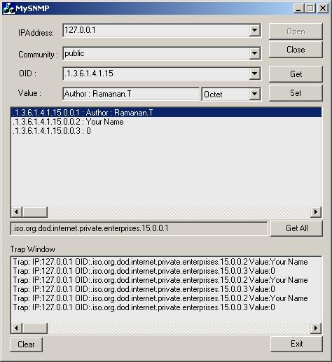 Tool To Traverse Mib Tree Using Snmp Codeproject