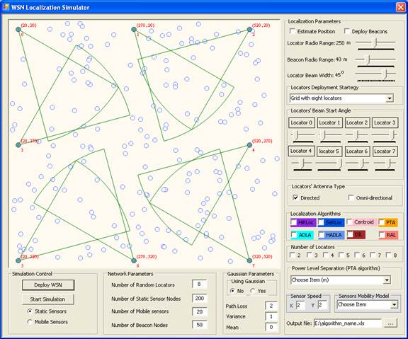 Wireless Sensor Network Localization Simulator V11 Codeproject