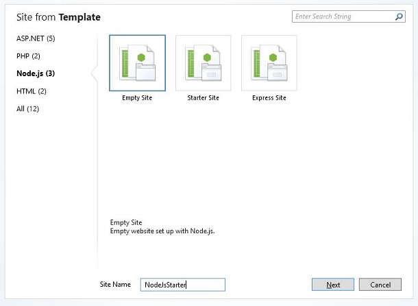 Nodejs Introduction Using Mean Stack With Webmatrix Codeproject 